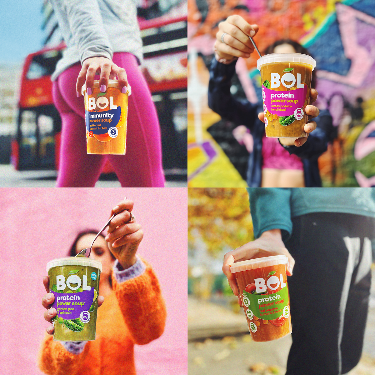 A brand new look for our best-selling Power Soups – BOL Foods
