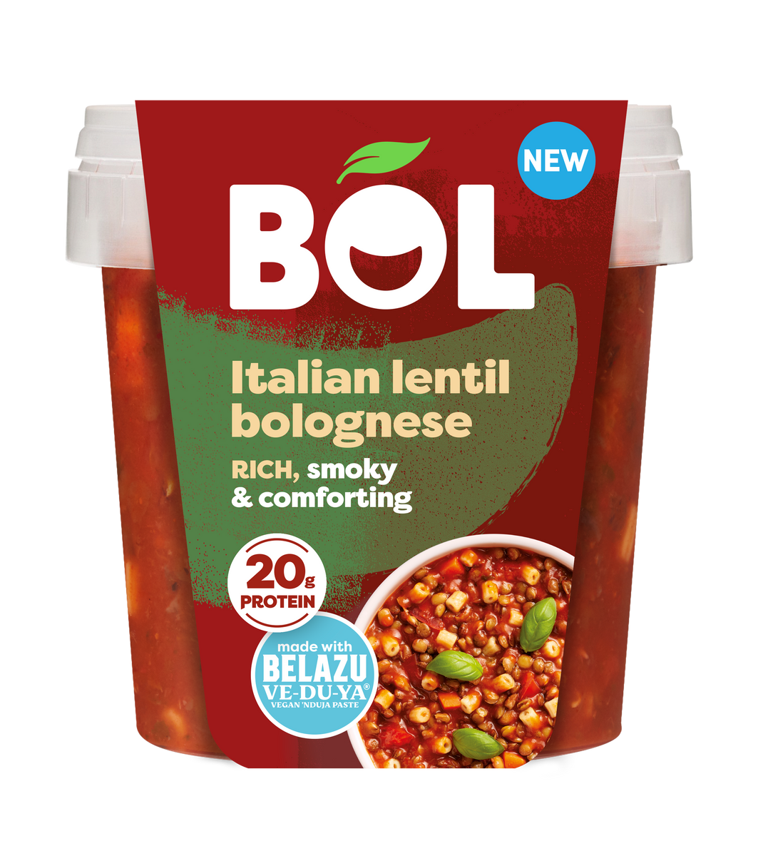 Italian Lentil Bolognese – BOL Foods