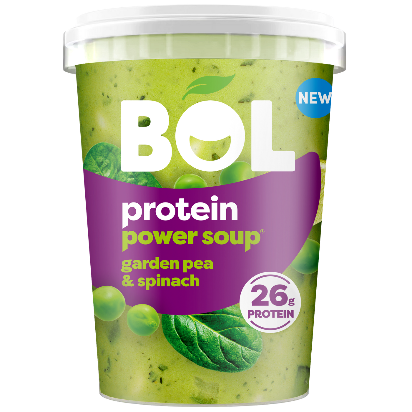 Pea and spinach soup store